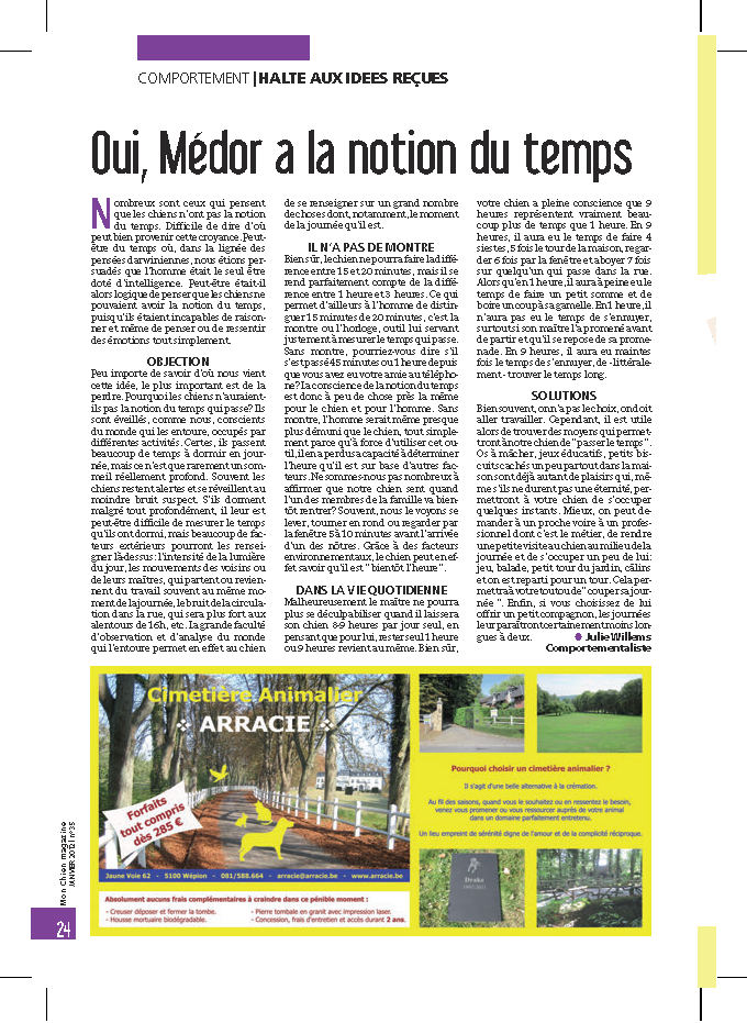 idee recue n°4 - le chien n’a pas la notion du temps - Ethologue ... idee recue n°4 - le chien n’a pas la notion du temps - Ethologue ...